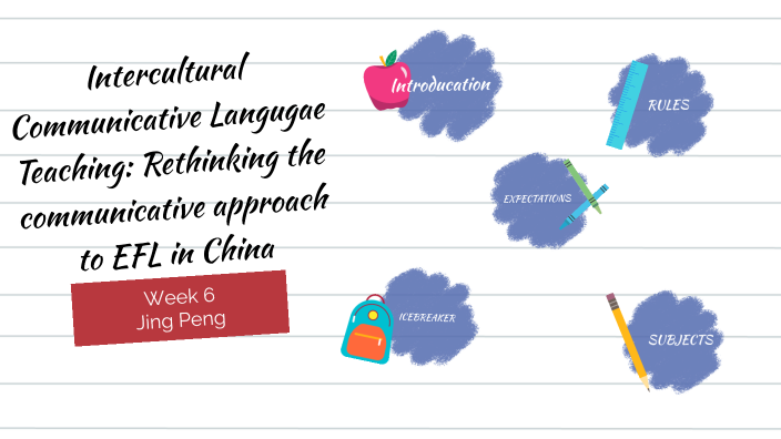 Intercultural communicative language teaching (ICLT) is an approach to ...