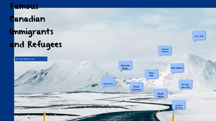 Famous Canadian Immigrant and Refugees by freja kulakowsky on Prezi