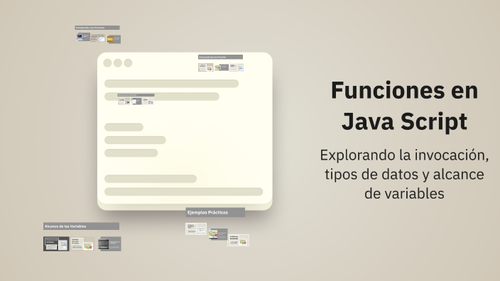 Funciones en Java Script by asier gonzalez barreto on Prezi