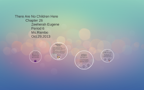 There Are No Children Here by Zeeherah Eugene on Prezi