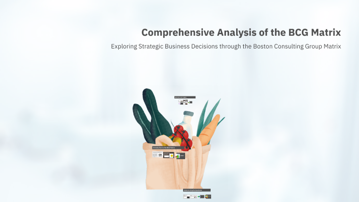 Comprehensive Analysis of the BCG Matrix by Risma Ariyanti on Prezi