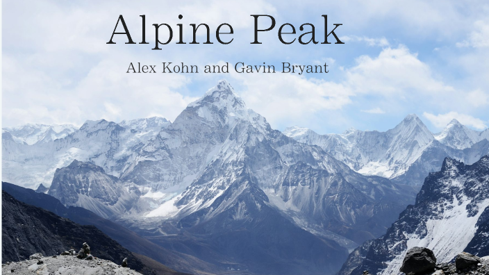 Alpine Peak by Alex Kohn on Prezi