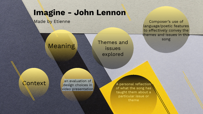 Imagine John Lennon by Etienne Venter on Prezi
