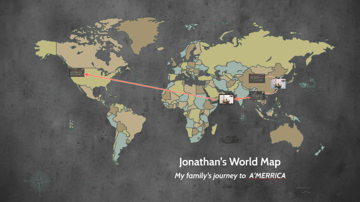 Jonathan's World Map by Person Person on Prezi
