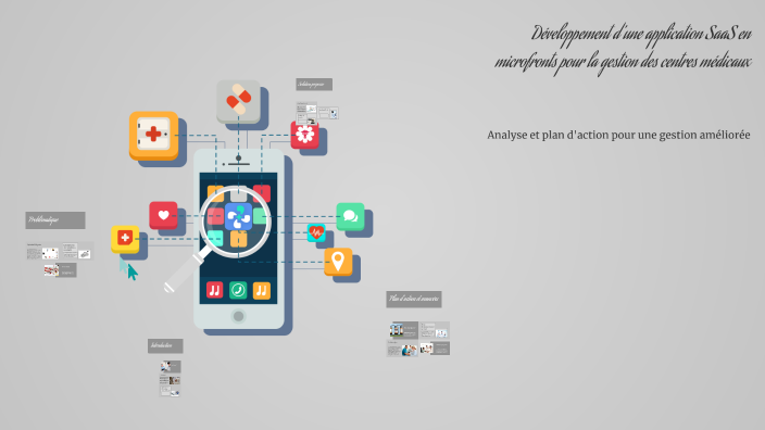 Développement d'une application SaaS en microfronts pour la gestion des centres médicaux by ...