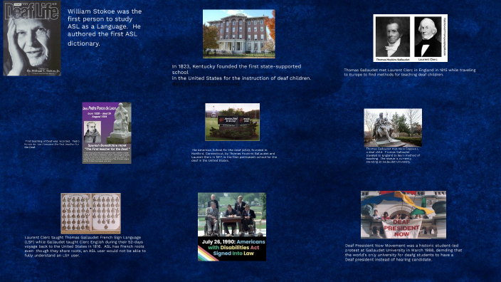 Deaf History Timeline by Christopher Held on Prezi