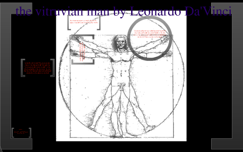 the vitruvian man by leonardo da vinci by peter truslow