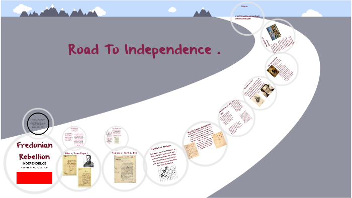 The Road To Independence - Timeline by bailey michelle on Prezi