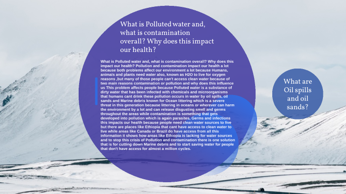 PSA Water Pollution& Contamination by Krish Solanki on Prezi