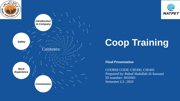 Coop Training by rahaf alhassani on Prezi