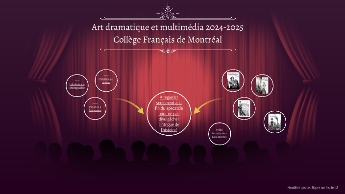 Art dramatique et multimédia Collège Français de Montréal by Emmanuelle ...