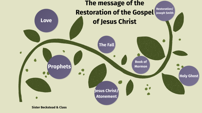 The Message of the Gospel: Basics by Savannah Beckstead on Prezi The Message of the Gospel: Basics by Savannah Beckstead on Prezi
