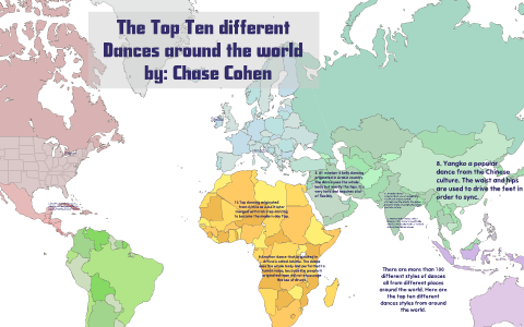 the top ten different types of dance around the world by Chase Cohen on ...