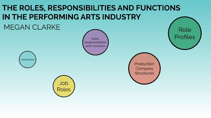 The Roles, Responsibilities and Functions of the Performing Arts ...