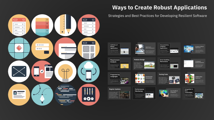 Way to create robost application by Vaibhavi More on Prezi
