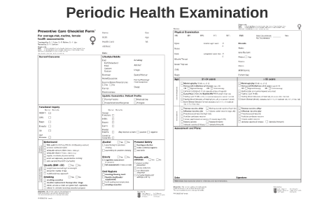 Periodic Health Examination by Susanna Fung on Prezi