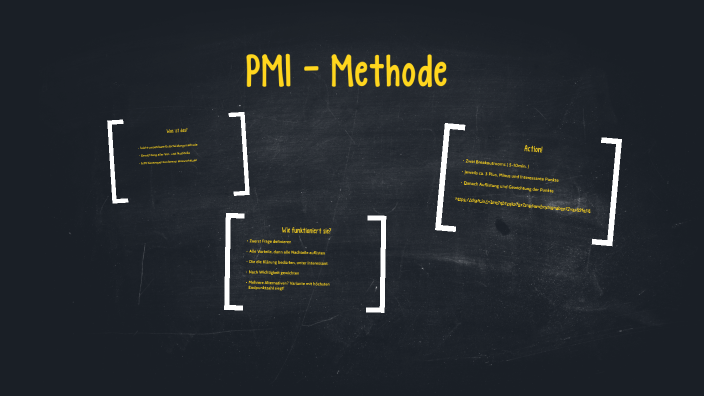 PMI Methode by Patrick Nemeth on Prezi