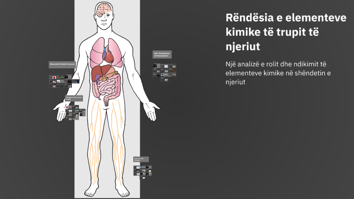 Rëndësia e elementeve kimike të trupit të njeriut by Megi Spahiu on Prezi