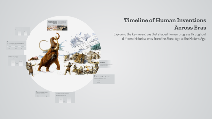 Timeline of Human Inventions Across Eras by Tú Nguyễn Quang on Prezi