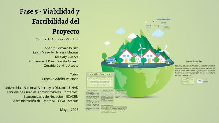 Fase 5 - Viabilidad y Factibilidad del Proyecto by Xiomara Perilla on Prezi