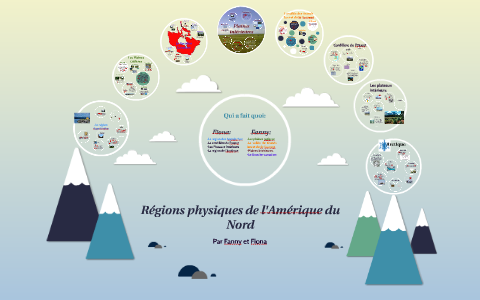 Les régions physiques de l'Amérique du Nord by Fiona Moodie on Prezi
