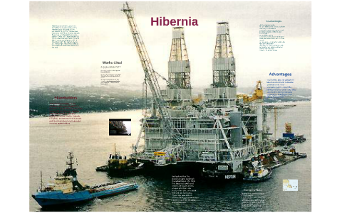 Hibernia is an oil field located in the North Atlantic Ocean by Hope ...