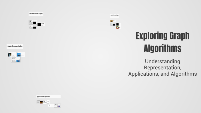 Exploring Graph Algorithms by Huzaifa Ahmad Awan on Prezi