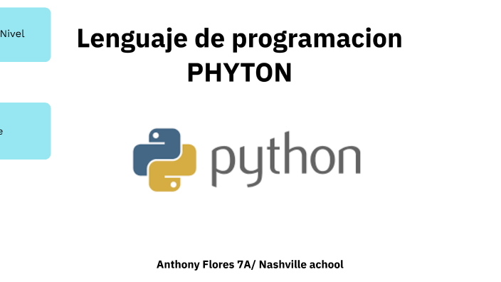 Introducción a Anthony Flores-LP PYTHON by computacion laboratorionst ...