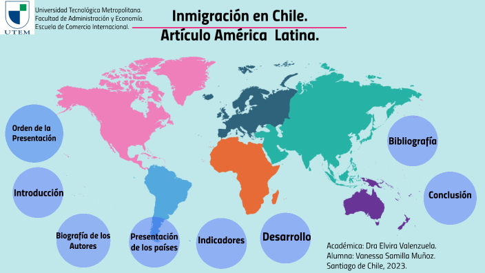 Inmigración en Chile by Vanessa Samilla on Prezi