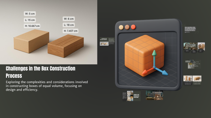 Challenges in the Box Construction Process by Guillermo Velasco Gómez ...