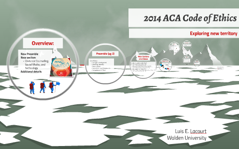 2014 ACA Code of Ethics by Luis Lacourt on Prezi