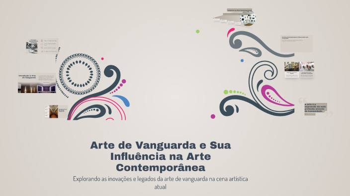Arte de Vanguarda e Sua Influência na Arte Contemporânea by PATRÍCIA ...