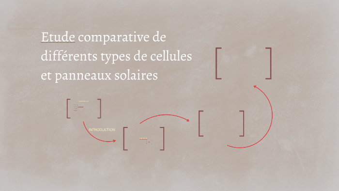 Etude comparative de différents types de cellules et panneau by Sam ...
