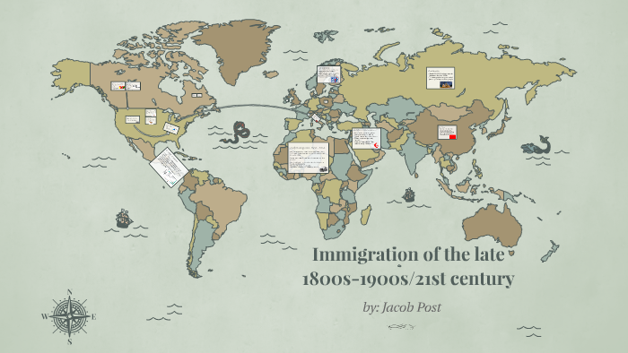 Immigration late 1800s-early 1900s by Jacob Post