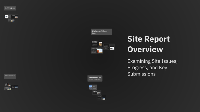 Site Report Overview by Jawad Zeb Sultan on Prezi