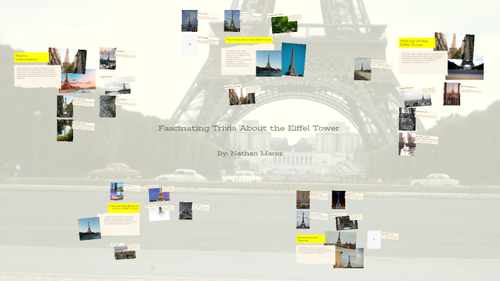 Fascinating Trivia About the Eiffel Tower by Nathan Marez on Prezi
