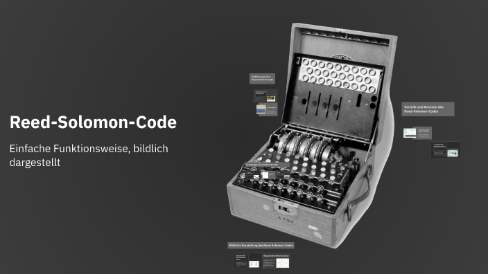 Reed-Solomon-Code by Jakob Michler on Prezi