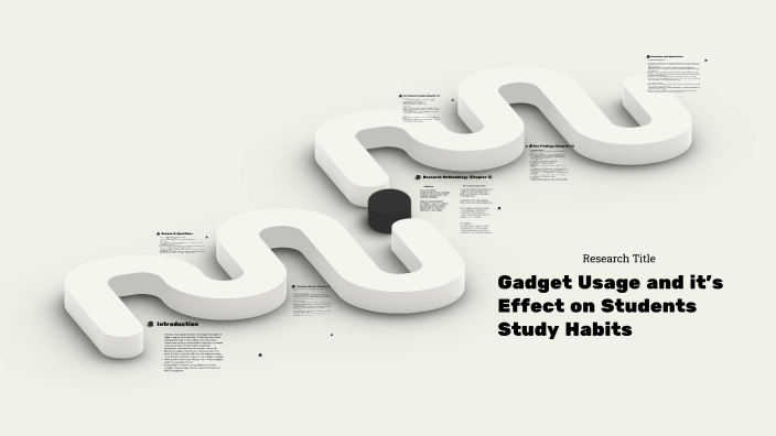 A Quantitative Study: Gadget Usage and it's Effect on Students Study ...