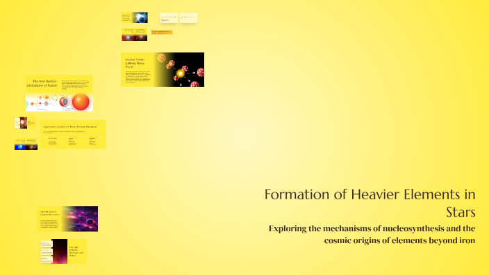 Formation of Heavier Elements in Stars by pauline abroguena on Prezi