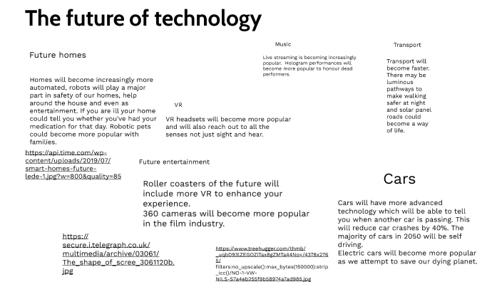 Future of technology by Fran Jenkins on Prezi