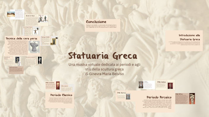 Statuaria Greca by Ginevra Belviso on Prezi
