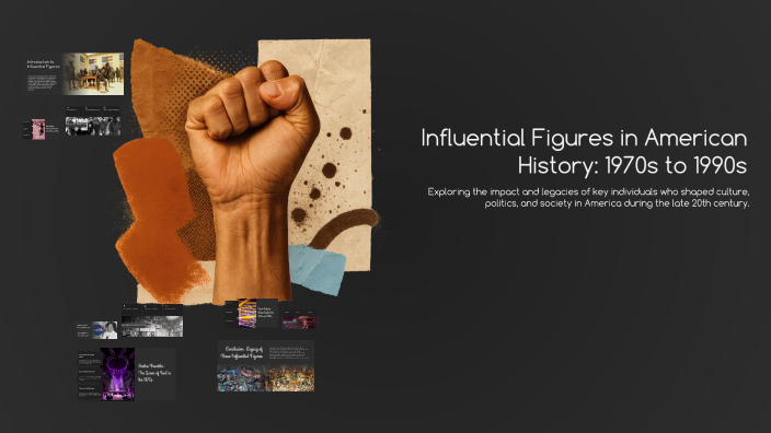 Influential Figures in American History: 1970s to 1990s by Jon ...