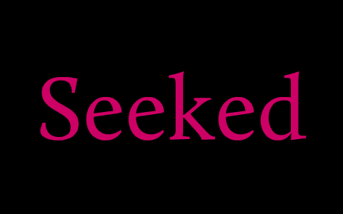 Seeked by Audrey M on Prezi