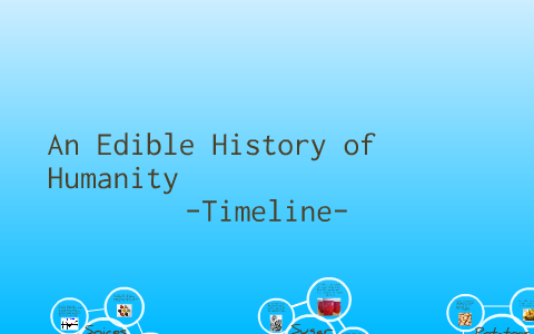 Edible History of Humanity Timeline by Madison Ford on Prezi