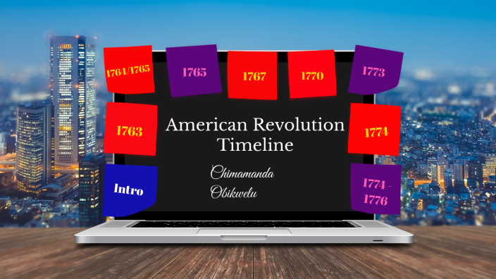 American Revolution Timeline Project by Amanda Obikwelu on Prezi