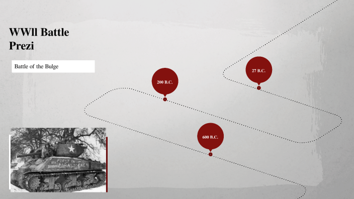 Battle of the Bulge by Zander Horne on Prezi