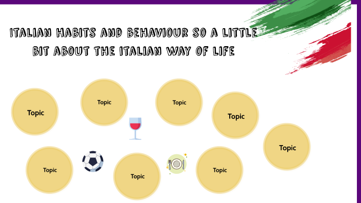 Italian habits and behaviour so a little bit about the italian way of ...