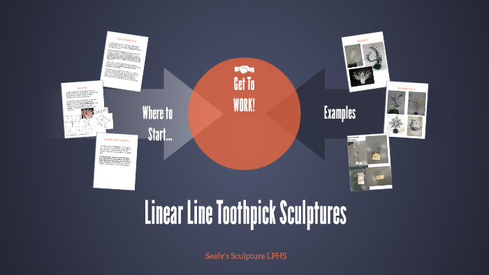 Linear Line Toothpick Sculptures by Aspen King on Prezi