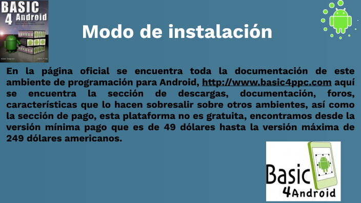 Lenguajes Para Programar Android by Ana Paola Jiménez De la Cruz on Prezi