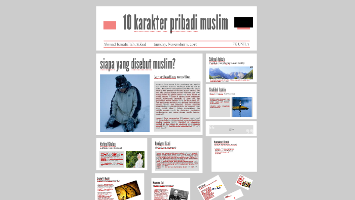 10 karakter pribadi muslim by ahmad ismatullah on Prezi